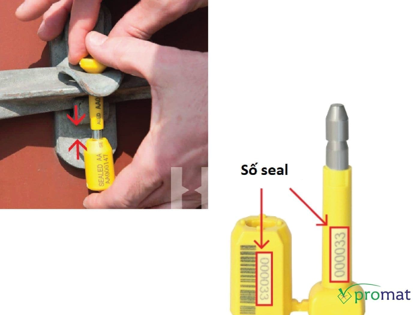 Seal niêm phong Nhựa Container giá rẻ tại TPHCM Hà Nội