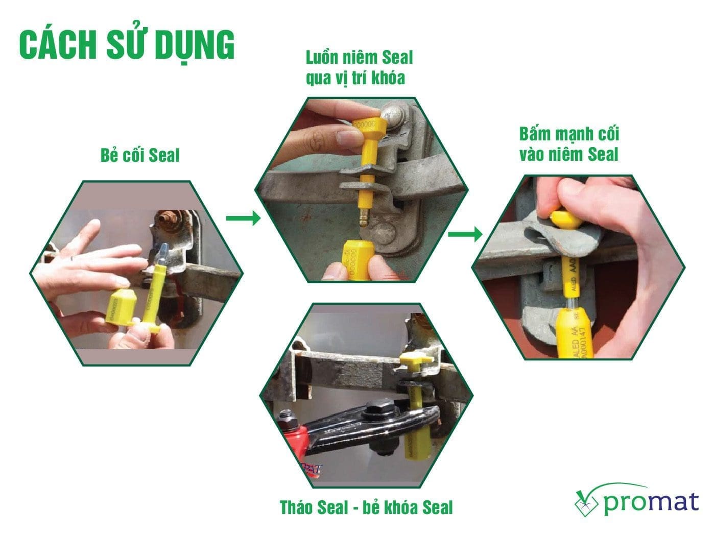 Seal niêm phong Nhựa Container giá rẻ tại TPHCM Hà Nội