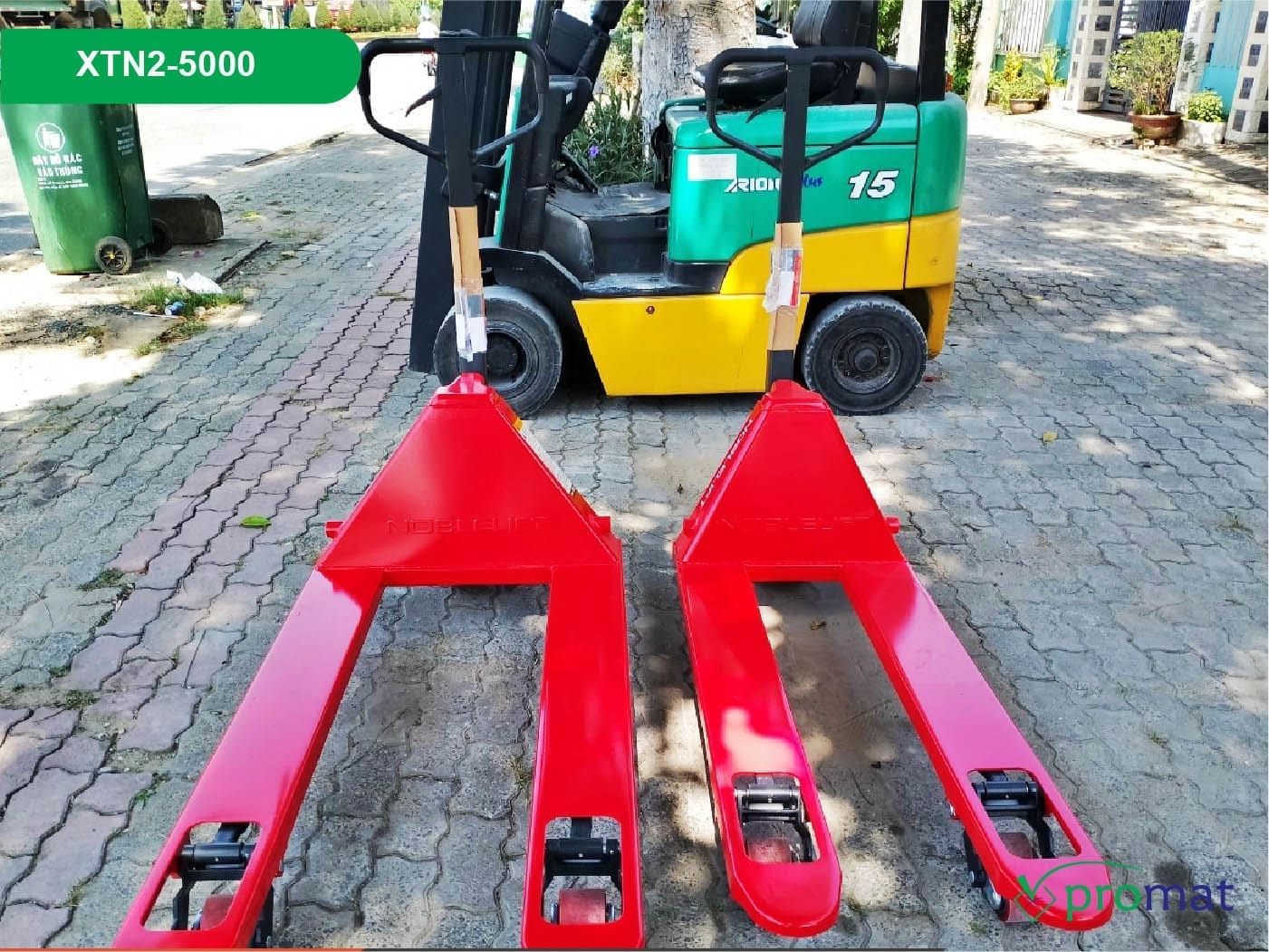Xe nâng tay thấp Noblelift 5 tấn 5000kg AC50 Hand Pallet Trucks