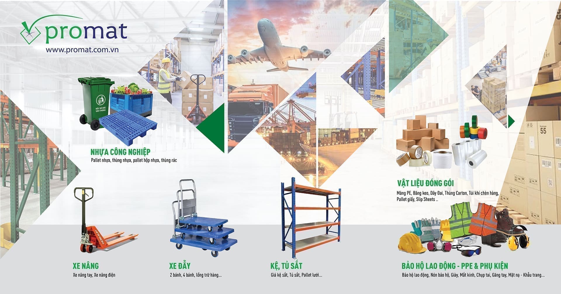 Promat Việt Nam - Nhà cung cấp thiết bị công nghiệp hàng đầu