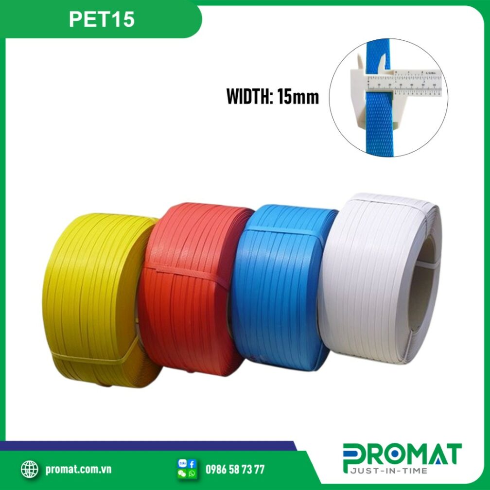 Dây đai nhựa PP 15mm - Promat Việt Nam
