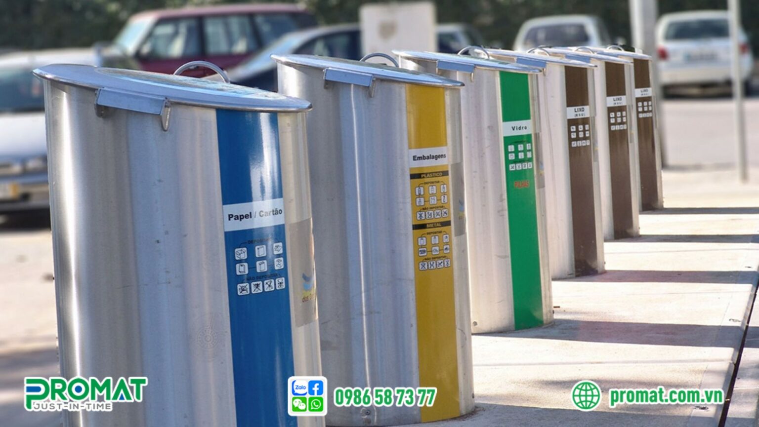 Các Loại Thùng Rác Công Cộng Phổ Biến Tại Đà Nẵng