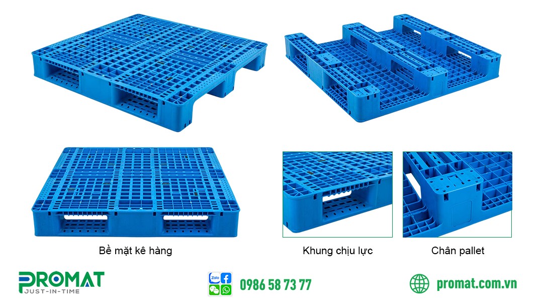 Pallet Nhựa Một Mặt và Hai Mặt: Cấu Tạo, Phân Loại và Ứng Dụng Trong ...
